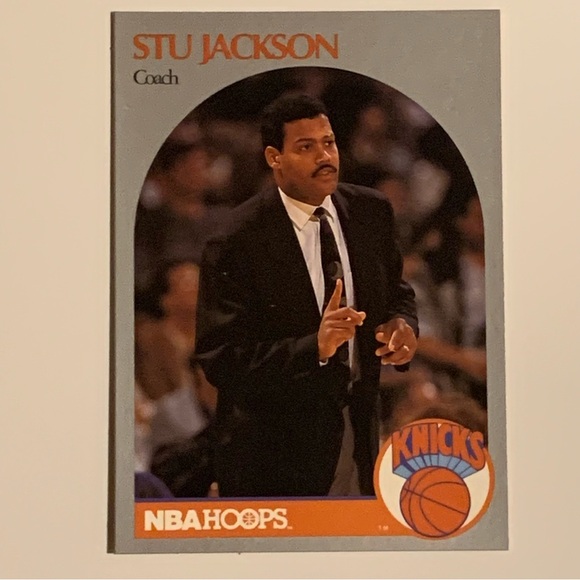 NBA HOOPS | Toys | 99 Nba Hoops New York Knicks Stu Jackson 322 | Poshmark